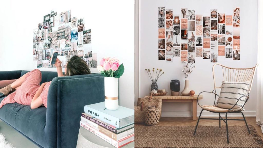 Ideas aesthetic para hacer un collage de pared con tus fotografías ...