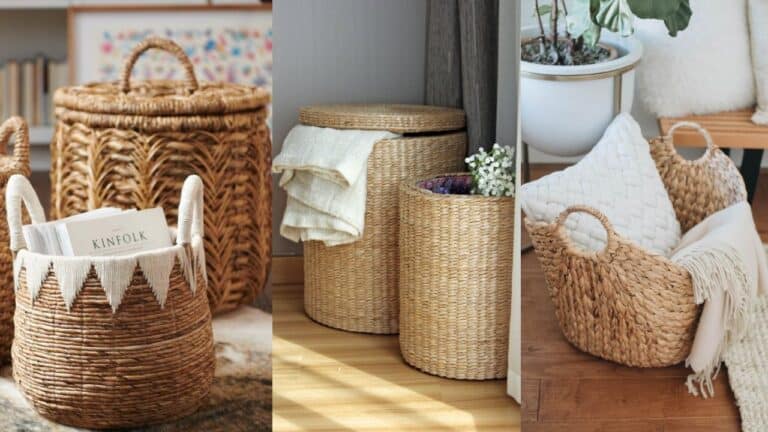 Cómo lavar cestos y muebles de mimbre, bambú o ratán sin que se deshagan