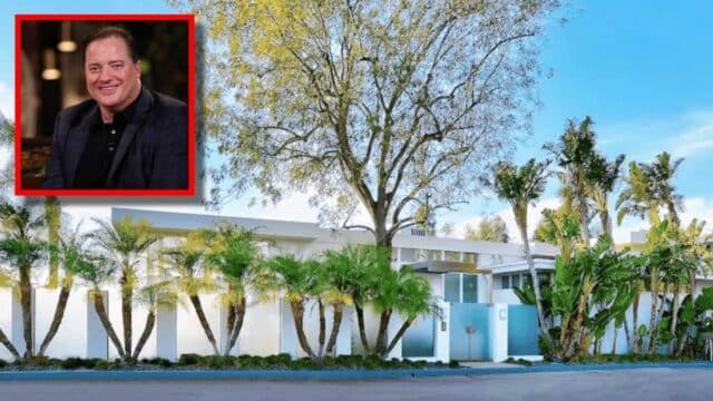 Las impresionantes mansiones de Brendan Fraser, el actor nominado al ...