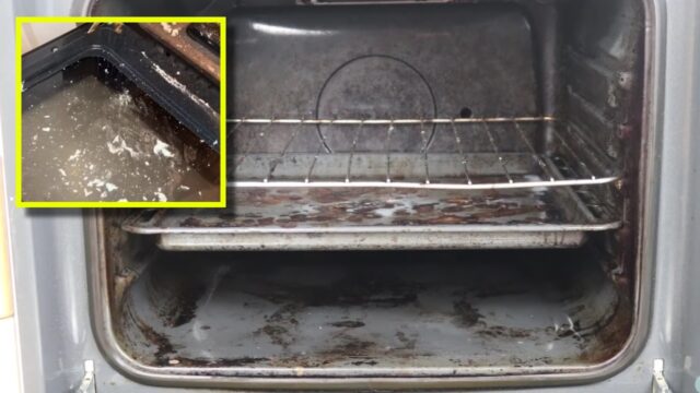 Pasta para ablandar la grasa del horno y dejarlo reluciente sin sufrir ...